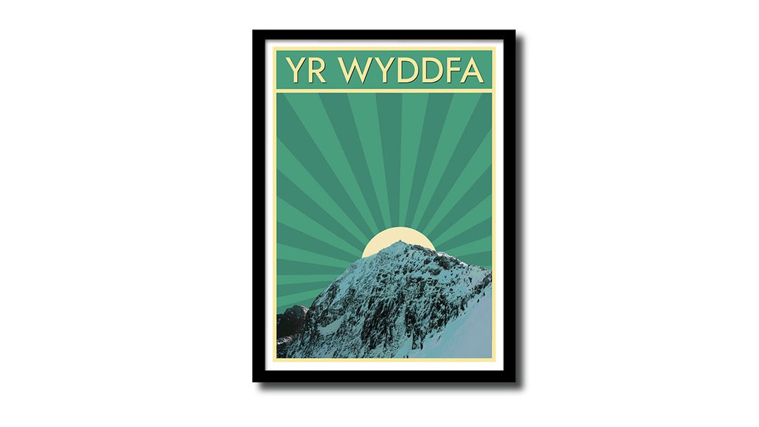 Yr Wyddfa Art Print - Etsy