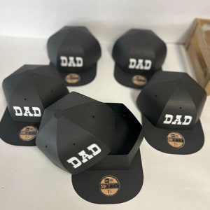 DAD Baseball Cap Gift Box. Father's Day Hat Box - Etsy