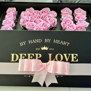 Girlfriend Proposal Rose Box - Etsy