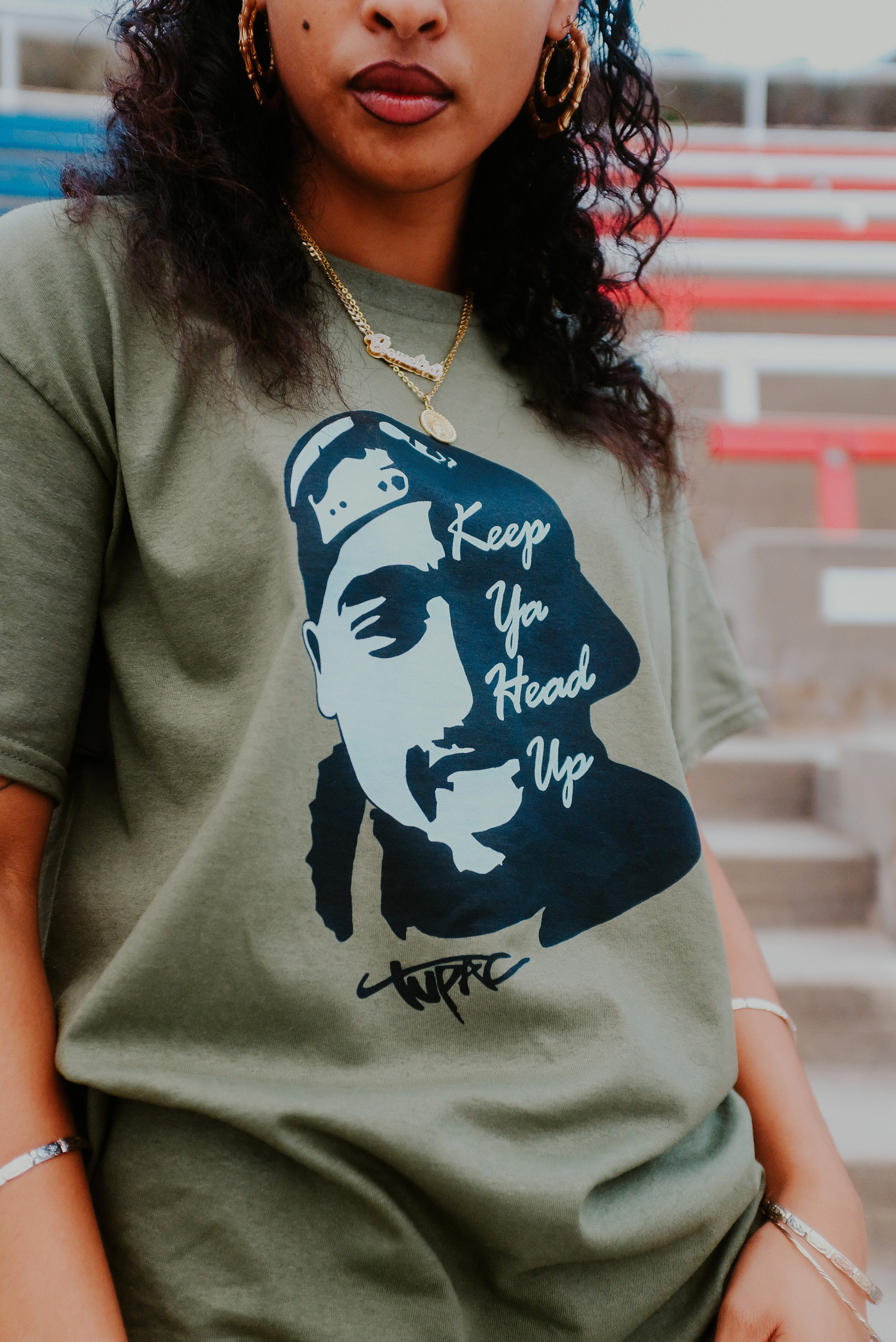 Tupac Keep Ya Head up Tee - Etsy
