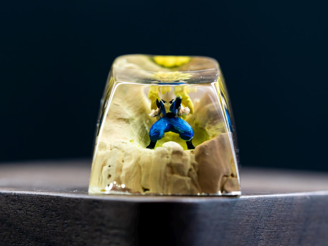 Dagonball Resin Keycap DBZ Keycaps Artisan Keycap Custom Keycap Resin ...