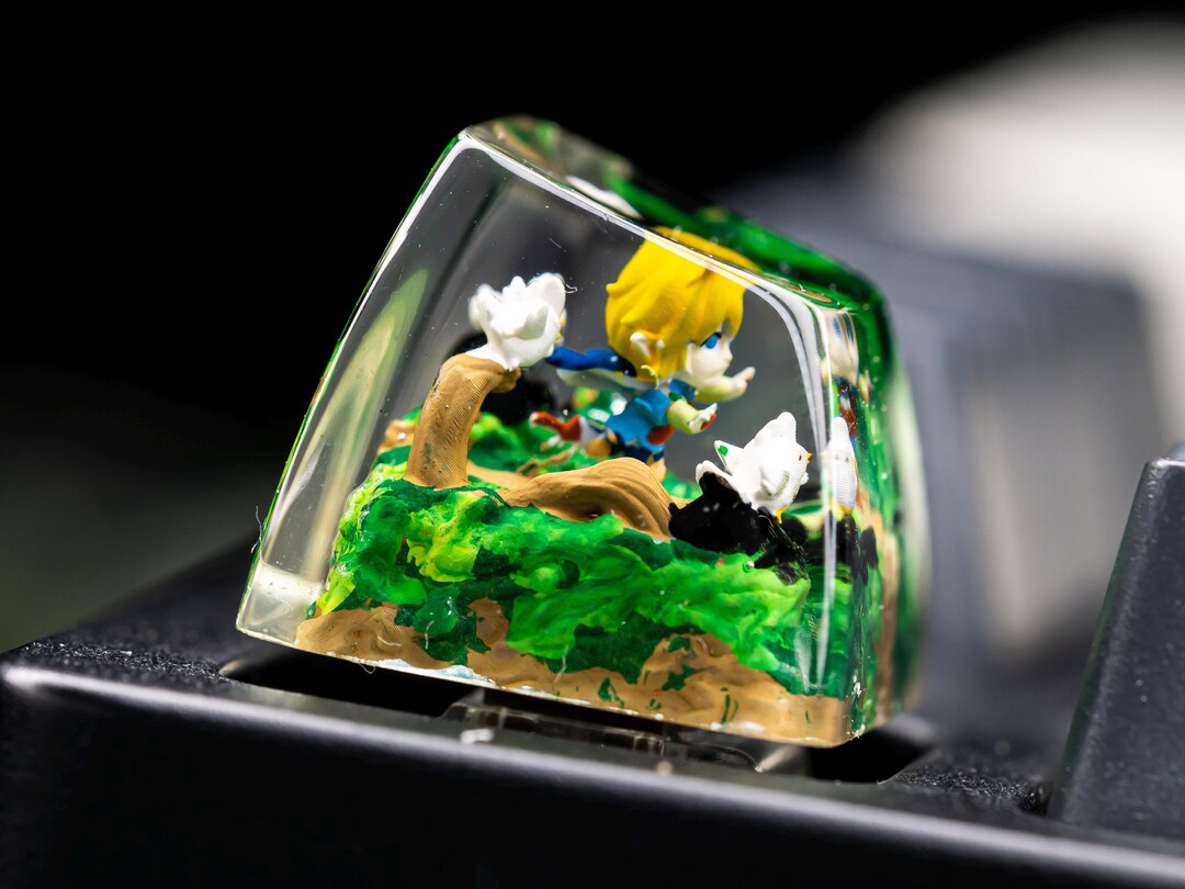 Legend of Zelda Resin Keycap Artisan Keycap Custom Keycap Esc Keycap ...