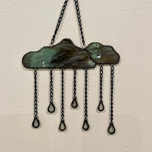 Stained Glass Cloud - Etsy
