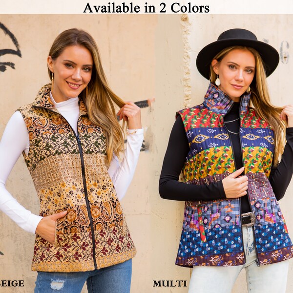 Patchwork Jacket Women - Etsy