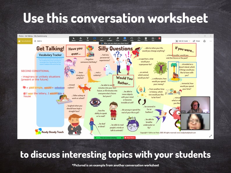 IMMIGRATION Conversation Worksheet for Online English / ESL - Etsy