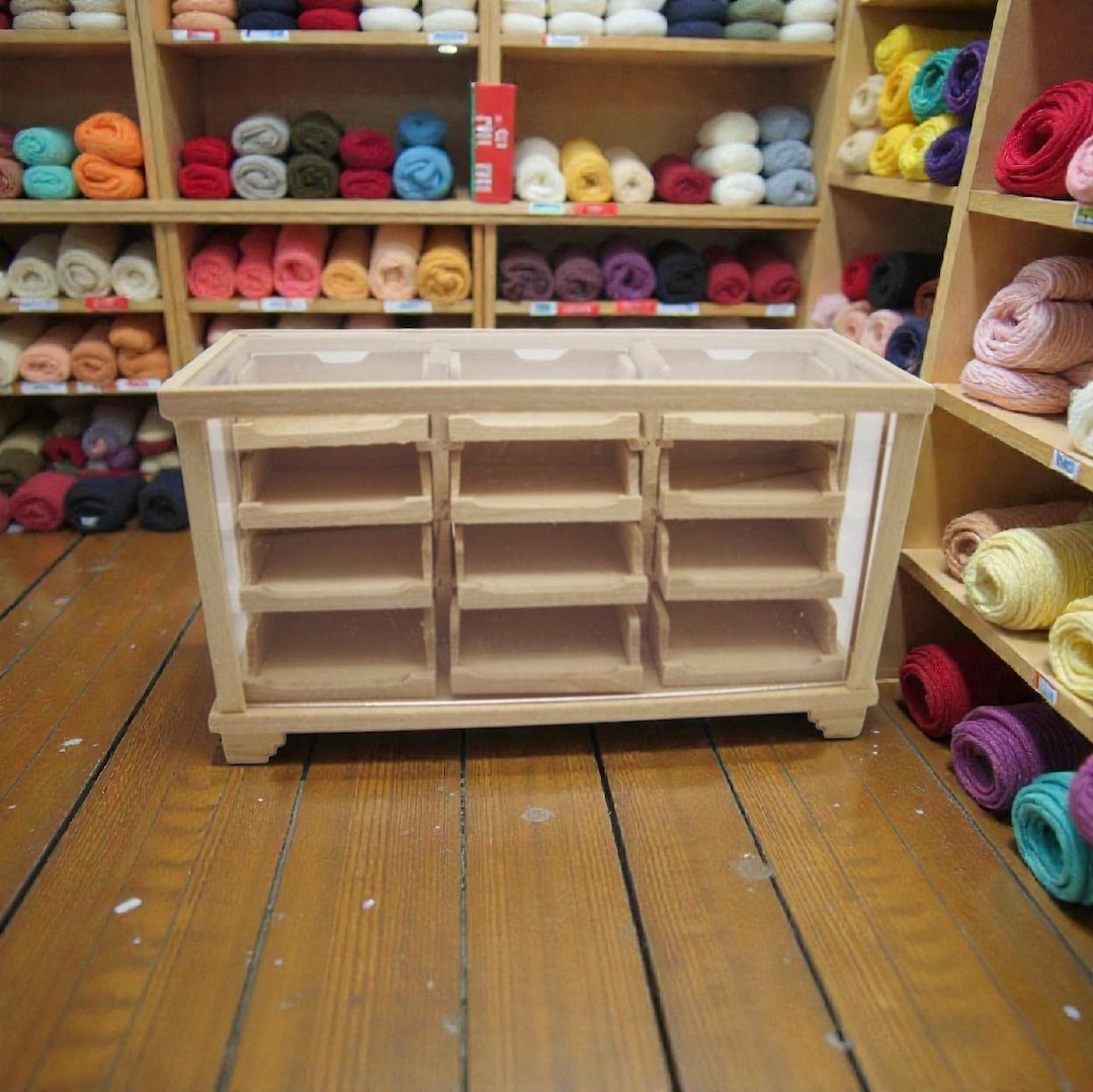 Miniature Dollhouse Undecorated Counter for Shop 1/12 Scale - Code VMJ ...