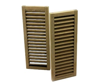 1:12, Miniature Dollhouse Shabby Chic Shutters, Miniature Farmhouse ...