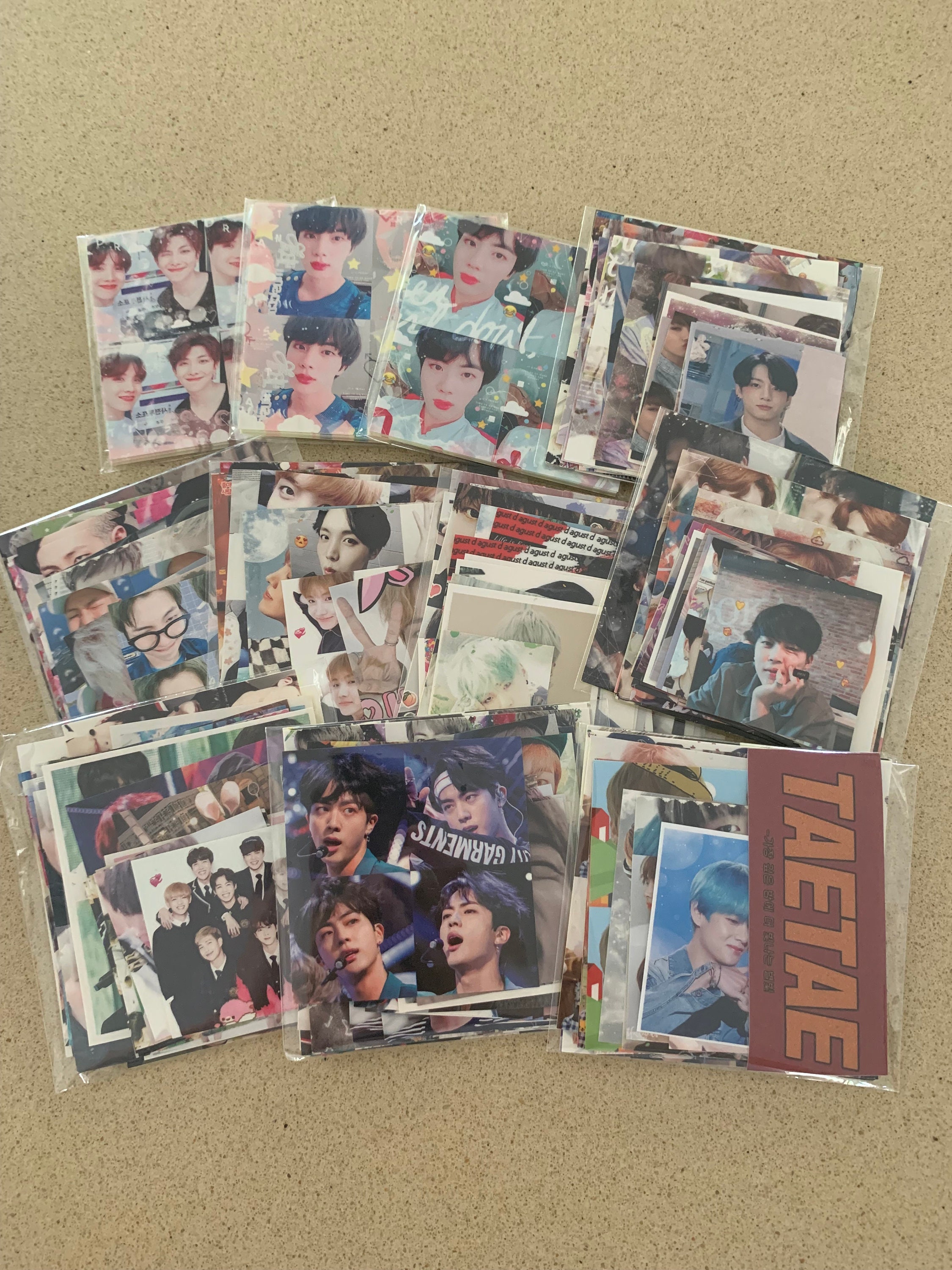 BTS Grab Bag BTS Bias Pack Mystery Bag BTS Random Photocards - Etsy