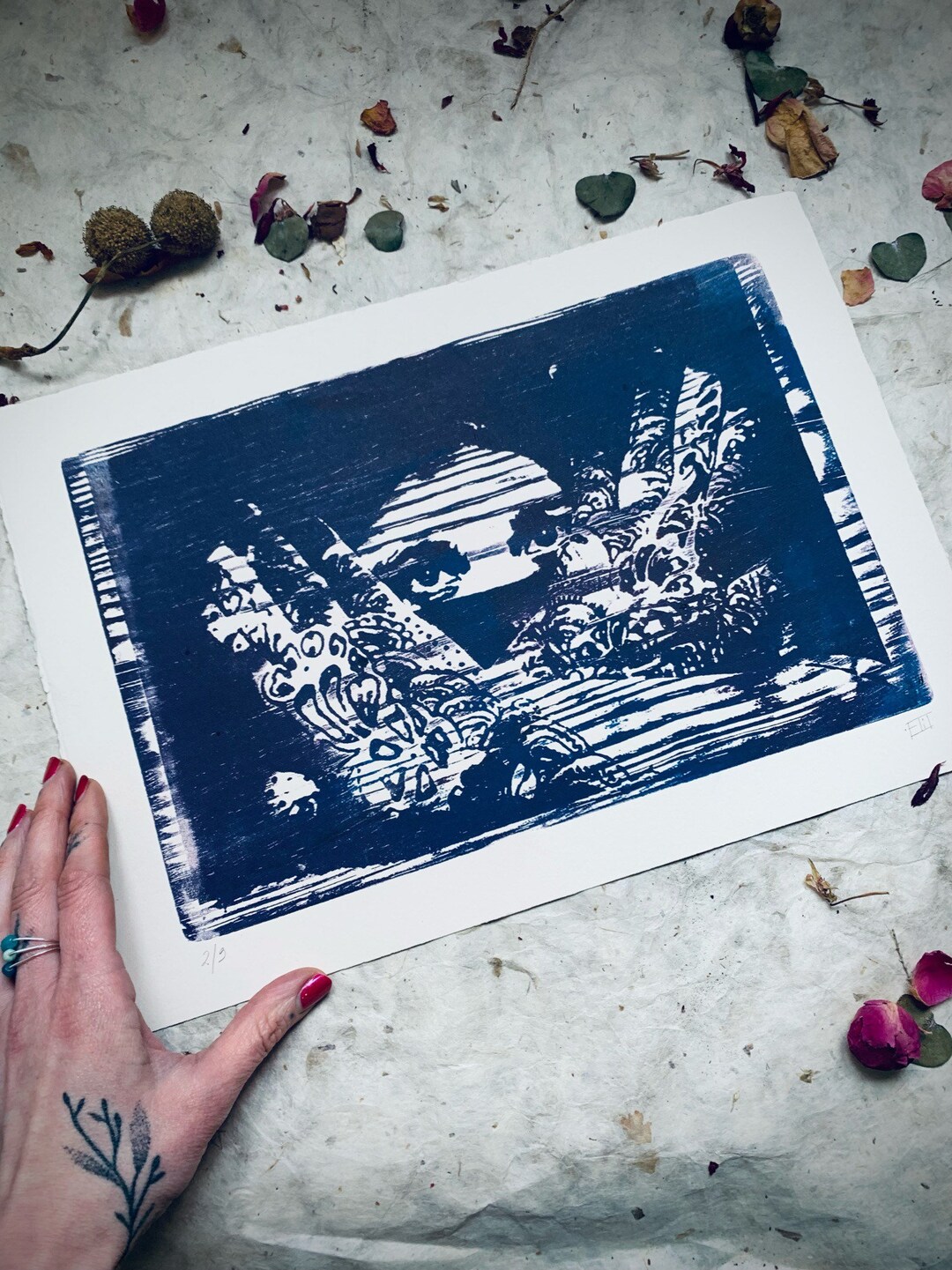 Original Woodcut Engraving Limited Edition (wooden Matrix), Woodcut ...