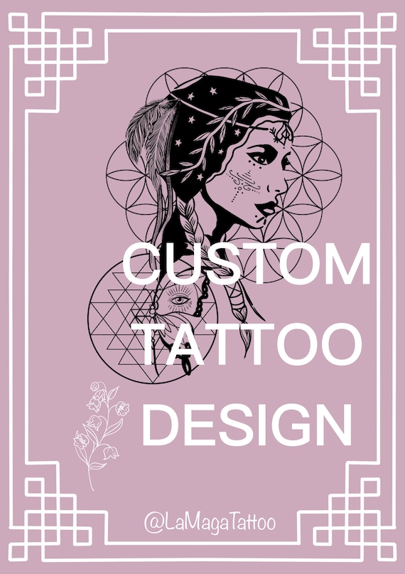 Custom Tattoo Design - Etsy