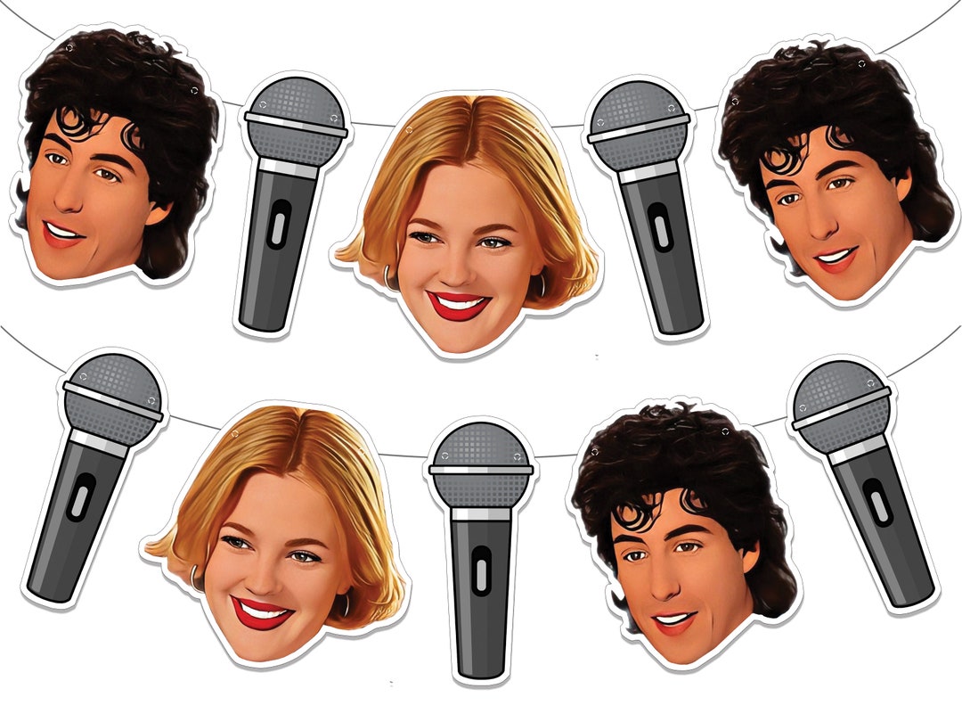 Instant Download- the Wedding Singer Banner- Retro Movie Theme Party ...