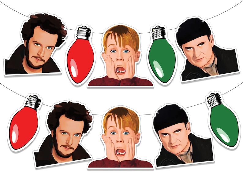 Instant Download Home Alone Holiday Banner Home Alone - Etsy