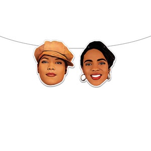 Instant Download- Female Rap Legends Banner- 90s 2000s Rapper Birthday ...