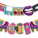 Instant Download- 90s Party Banner- Retro Birthday Decorations ...