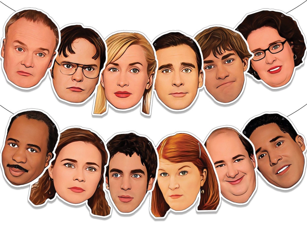 Instant Download- the Office Banner- the Office Birthday Banner- Office ...