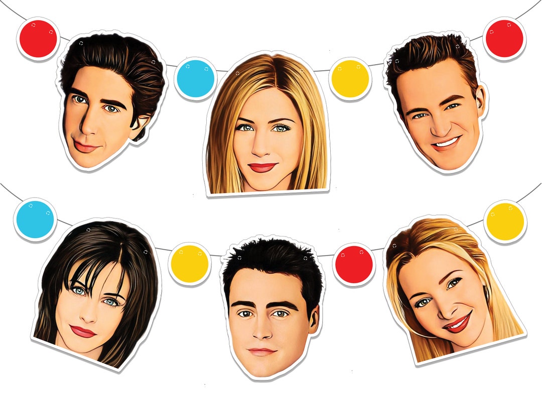 Instant Download- Friends Banner- Friends Birthday Banner- Friends ...