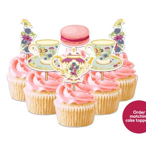 Instant Download- Tea Party Banner- Tea Party Birthday Banner- High Tea ...