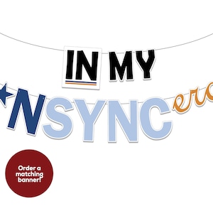 Instant Download- Boy Band Cupcake Toppers- 90s 2000s Birthday Cake ...