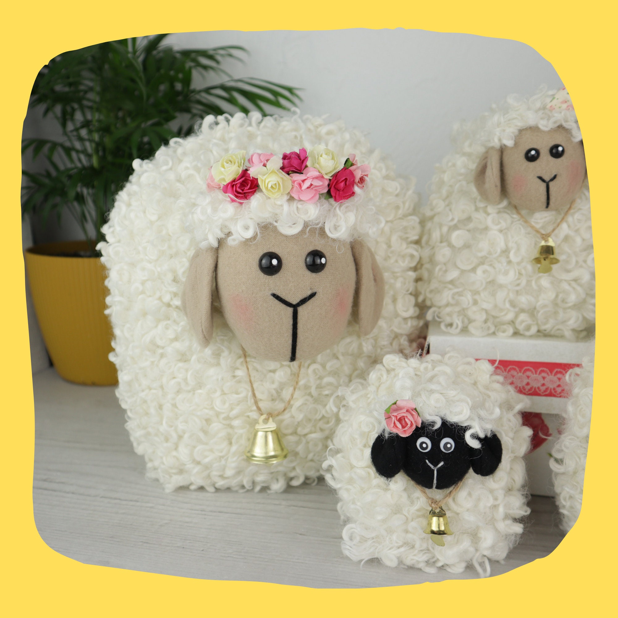 Sheep Sewing Pattern PDF Digital Download Do It Yourself Plush - Etsy UK