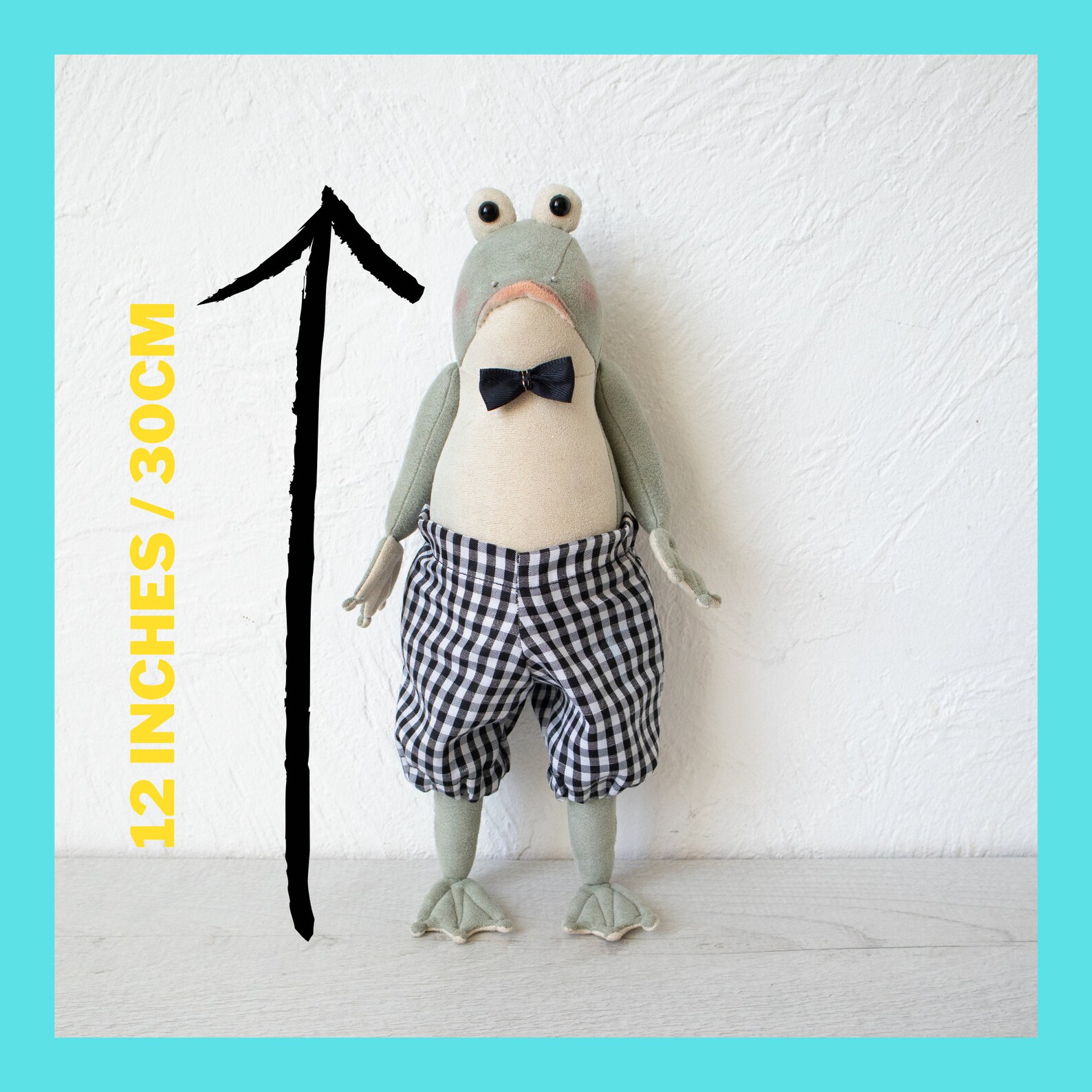 Frog Sewing Pattern PDF Digital Download Plush Frog Sewing DIY - Etsy