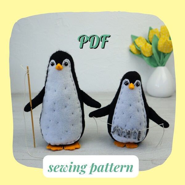Penguin Pattern - Etsy