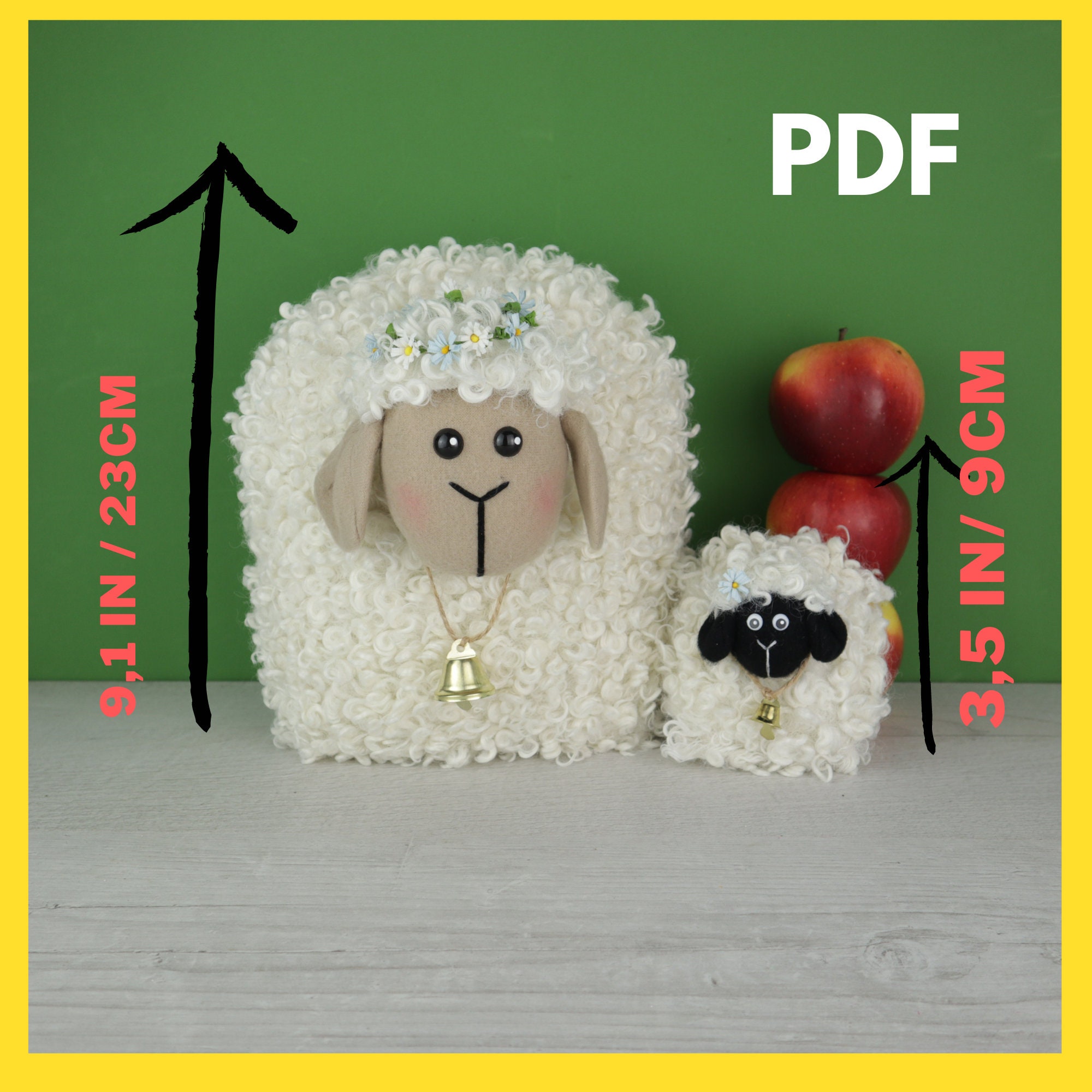 Sheep Sewing Pattern PDF Digital Download Do It Yourself Plush - Etsy UK
