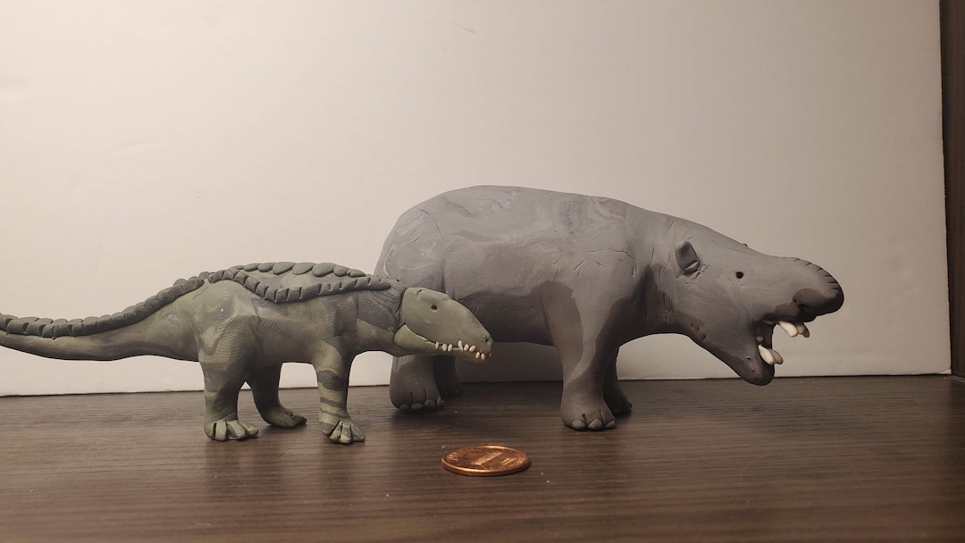 Pyrotherium and Sebecid - Etsy