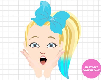 Jojo Siwa Clipart | Etsy