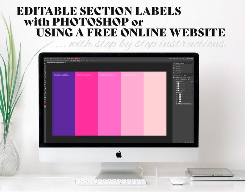 Bubblegum Desktop Organizer Wallpaper | Pink Organizational Desktop ...