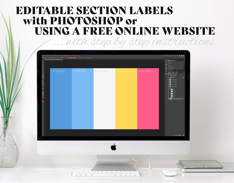 Daily Planner Wallpaper Desktop Organizer | Editable Organizational ...