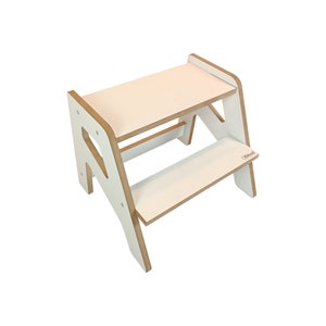 Kids Wooden Step Stool, Mini Learning Tower, Step Stool, Children's ...