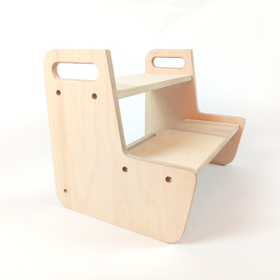 Kids Wooden Step Stool Mini Learning Tower Step Stool - Etsy