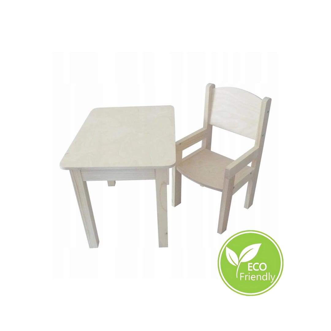 Baby Table and Chair Set With Armrests – Perfect for Infants Starting ...