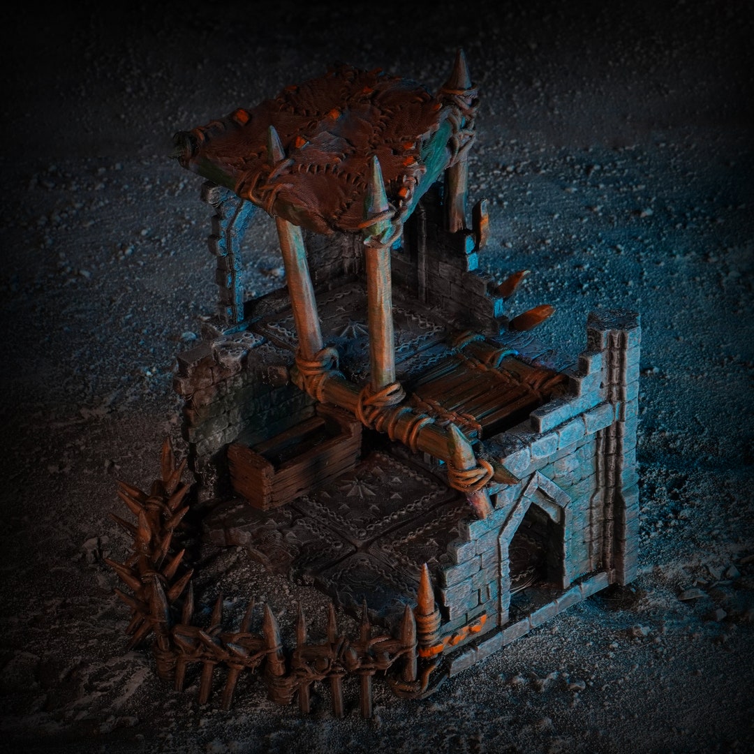 Orc Prison - Kingdom of Azragor (conquest Creations) - Miniature ...