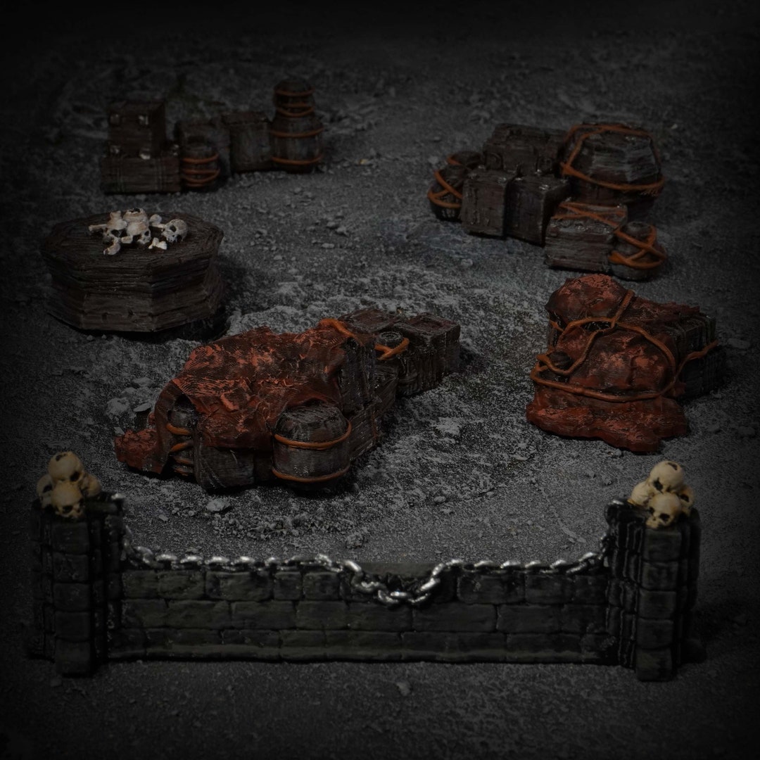 Scatter Terrain - Kingdom of Azragor (conquest Creations) - Miniature ...