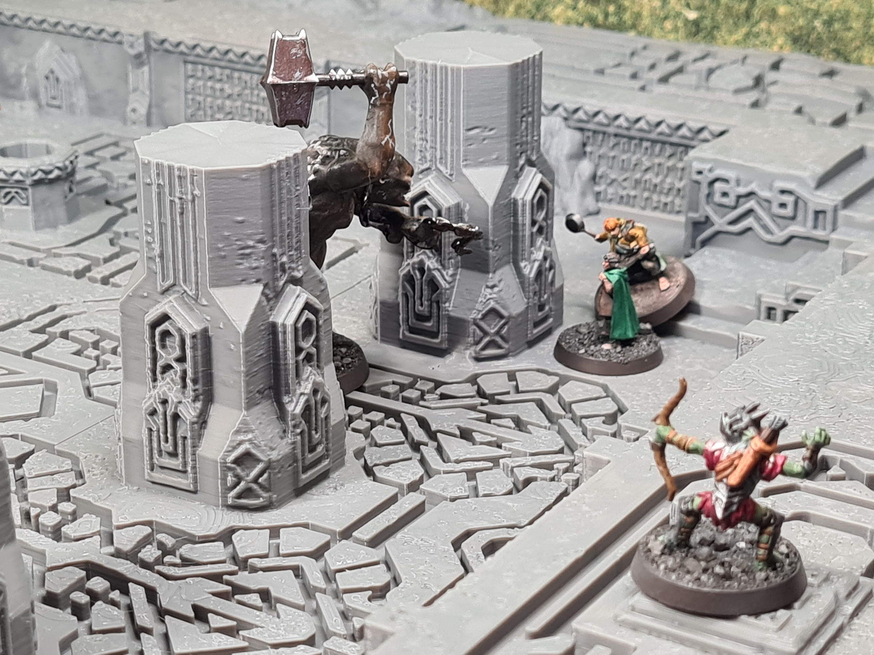 Tomb of Kings Tile Gaming Board Kingdom of Durak Deep conquest ...