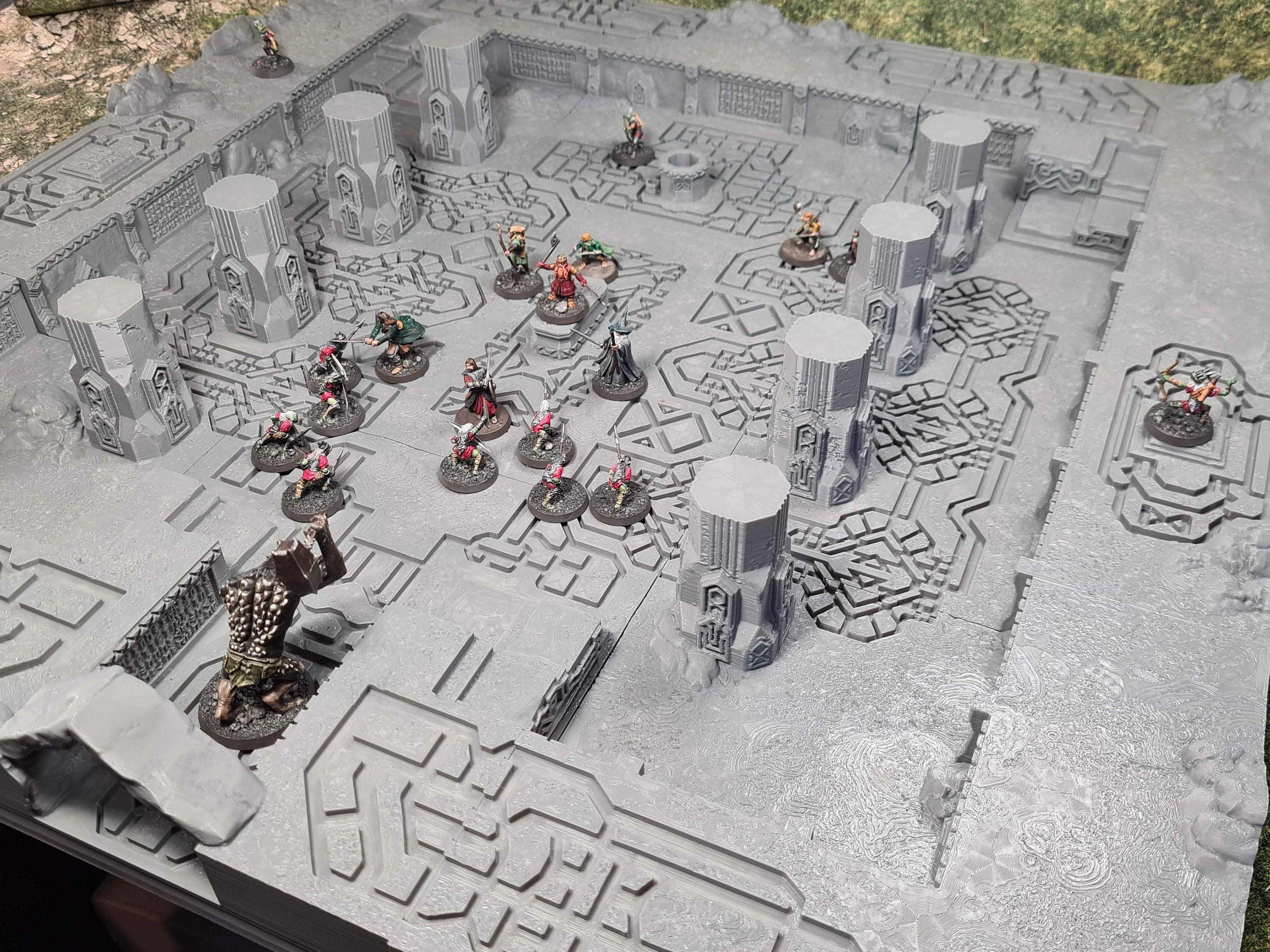 Tomb of Kings Tile Gaming Board Kingdom of Durak Deep conquest ...