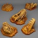 Fossilized T-rex Bones 28mm Terrain - Etsy