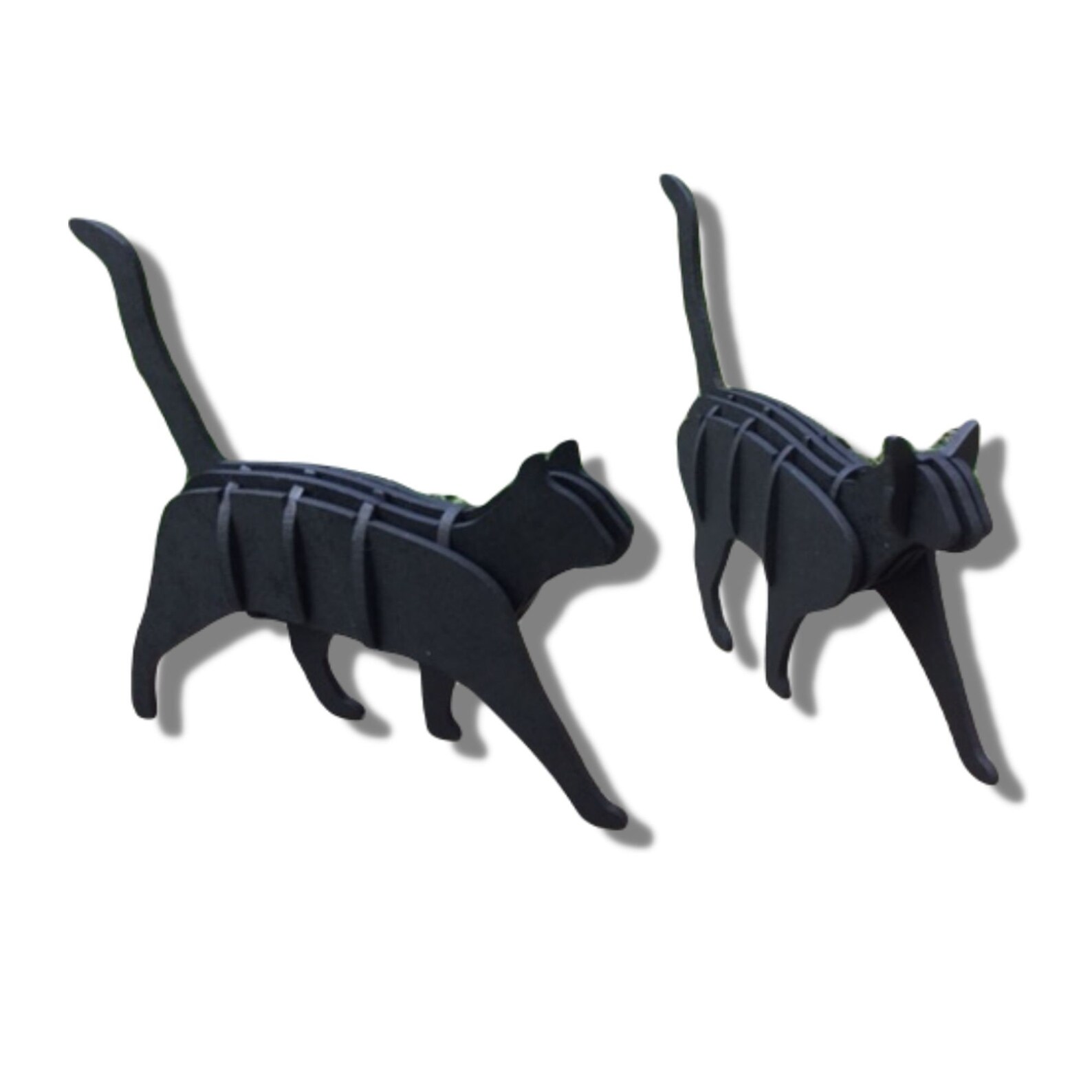 Cat 3D Puzzle Laser Cut Digital Instant Download File Home Decoration ...