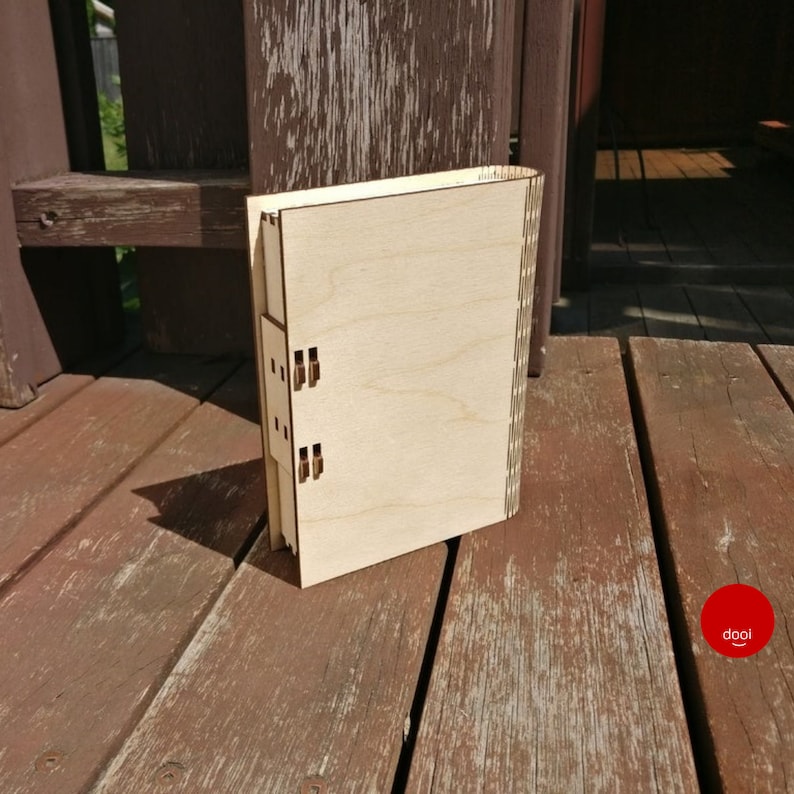 Book Box With Latch 3mm, Laser Cut Files, PDF, SVG, DXF, Eps, Cricut ...