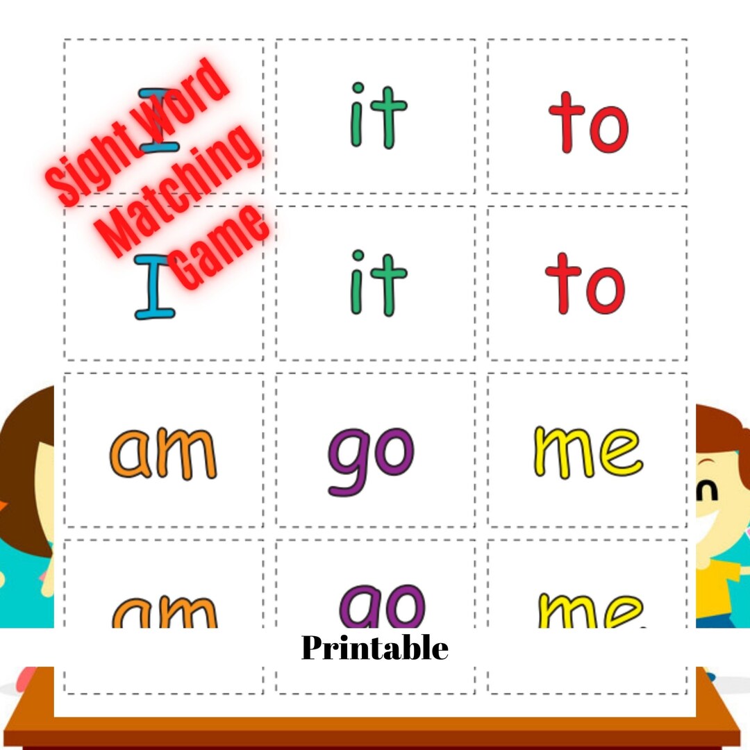 Educational Memory Card Game Sight Words Printable Memory Game Etsy educational-memory-card-game-sight-words-printable-memory-game-etsy