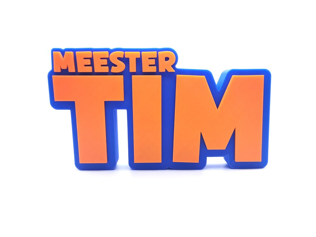 Teacher Name Plate, Personalized Multicolor 3D Teacher Name Plate ...