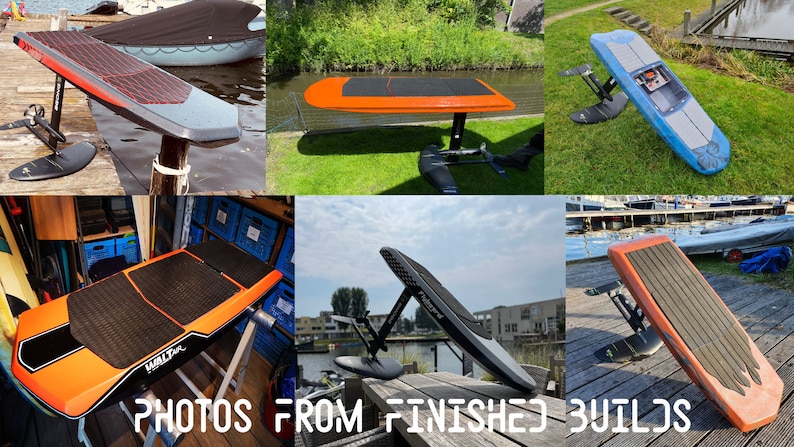 DIY Efoil Build Plans, Efoil Build Kit, Efoil Bausatz, Build Your Own ...