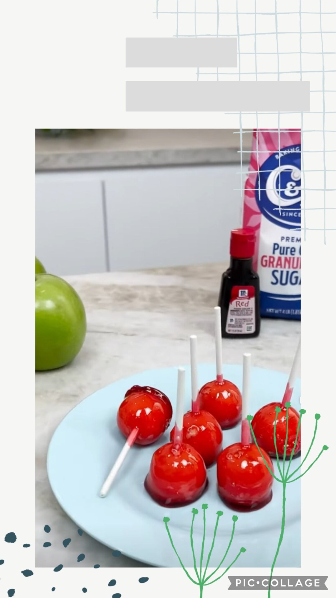 Bite Size Candy Apple Lollipops - Etsy