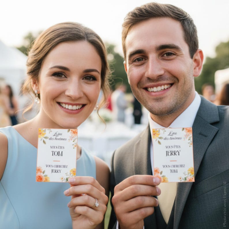Pairs Game | Printable Games for Weddings, Birthdays, and Parties | up ...