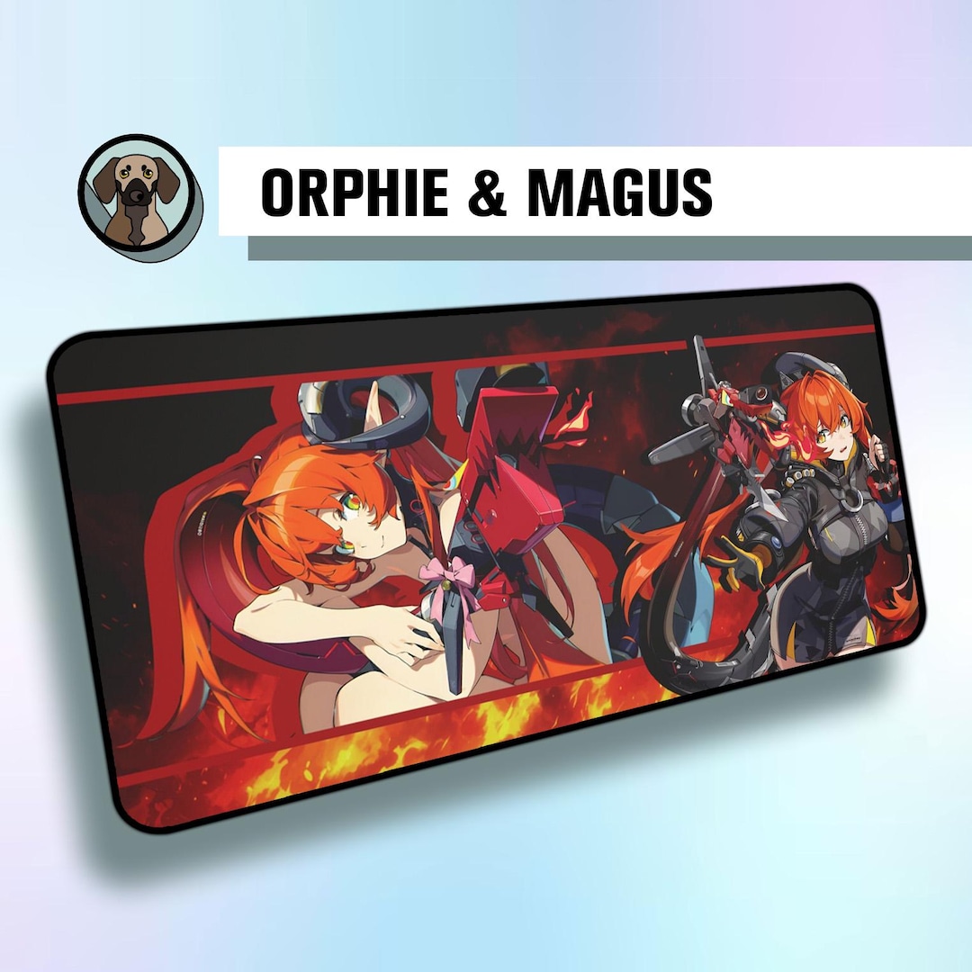 Premium Orphie & Magus Mousepad | Zenless Zone Zero Mousepad | Obol ...