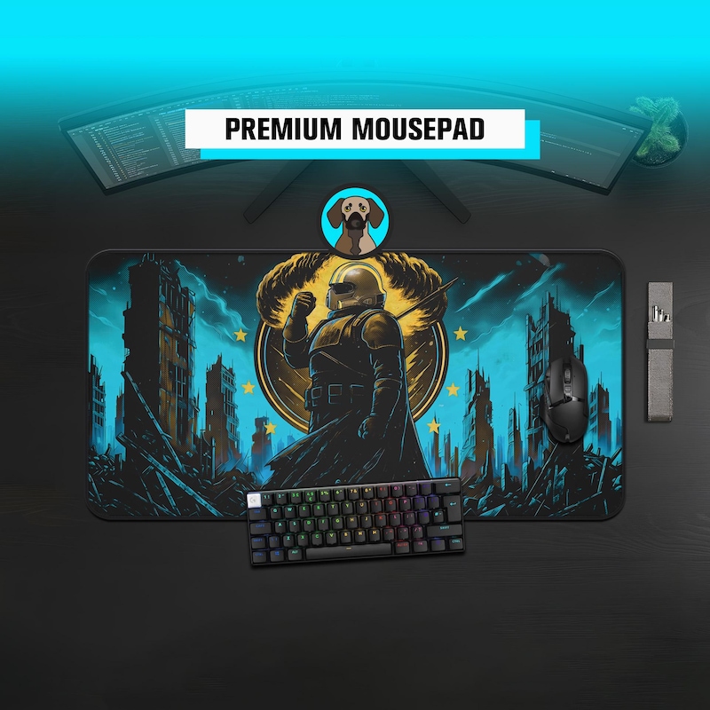 Grunge Desk Mousepad - Etsy