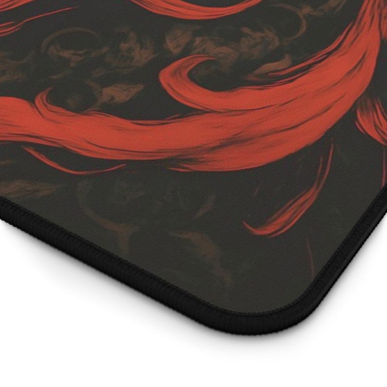 Premium Kitsune Fox | Japanese Traditional Art Deskmat | Mystical ...