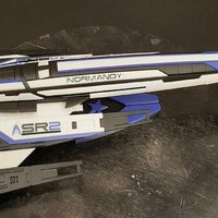 SSV Normandy SR-1 | Mass Effect | 3D Printed Custom Model Ship ...
