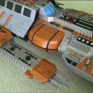 Handcrafted Ancient Battleships From Stargate Atlantis Replica Model - Etsy